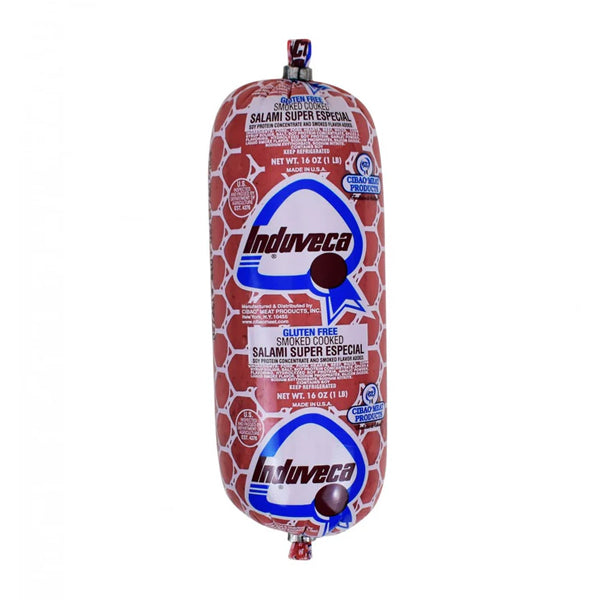 Induveca Smoked Cooked Salami 16 oz — El Tesoro Supermarket